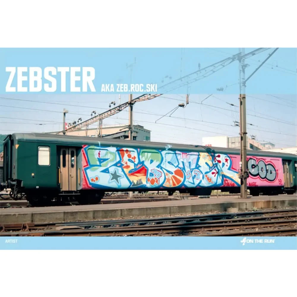 OTR BOOKS # 15 ZEBSTER - aka ZEB ROC SKI - Hardcover – Double A Spraypaint